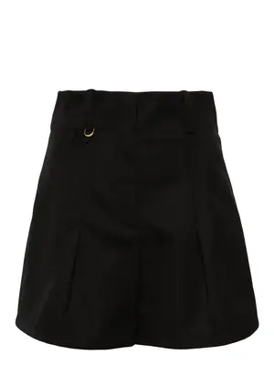 Jacquemus Le Short Bari Pleated Shorts - Black