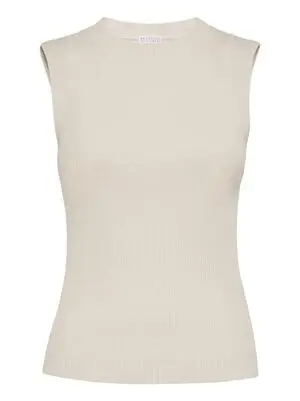 BRUNELLO CUCINELLI Brunello Cucinelli Monili Chain Tank Top