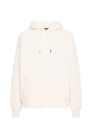 Jacquemus Le Hoodie Typo Top Neutrals
