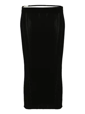 Jacquemus La Jupe Pralu Midi Skirt - Black