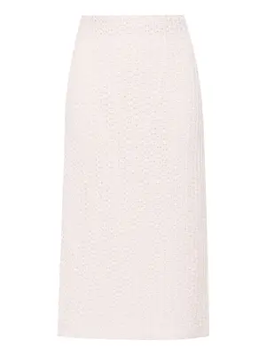 FABIANA FILIPPI Fabiana Filippi Sequin-Detail Open-Knit Skirt