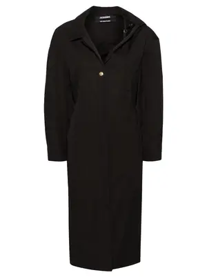 Jacquemus La Robe Chemise Shirt Dress - Black