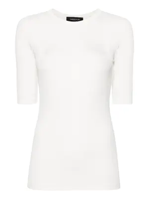 FABIANA FILIPPI Fabiana Filippi Cut-Out Fine-Ribbed Top