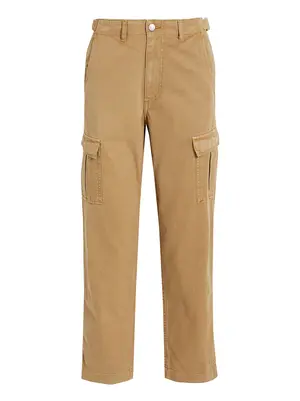 EB DENIM Cotton-twill Cargo Pants - Sand