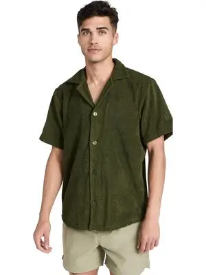 Oas Cuba Terry Shirt - Army