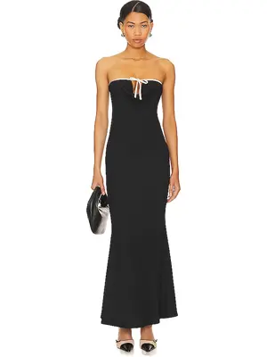 Lioness Illuminating Maxi Dress - Onyx
