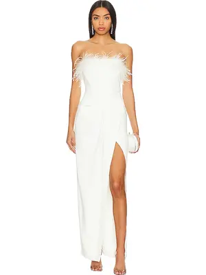 Nbd Seraphina Maxi Dress - Ivory