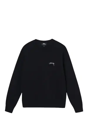 StÜssy Care Label Sweater - Black