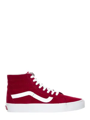 VANS Sk8-Hi Reissue Suede High-Top Sneakers Red