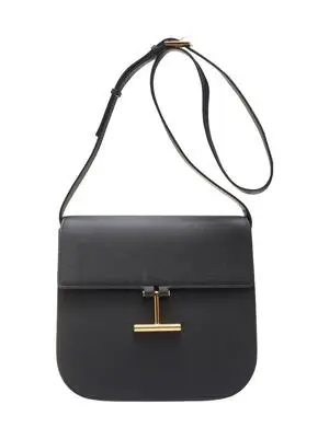TOM FORD Medium Tara Leather Crossbody Bag - 1n001 Black