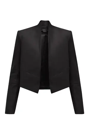 Alice + Olivia Harvey Suede Jacket - Black
