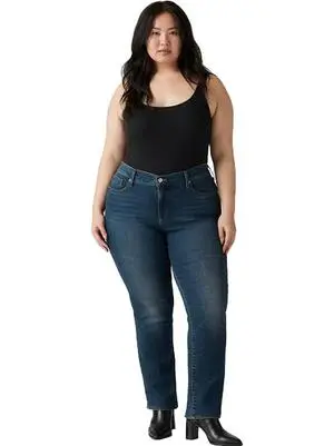 LEVI'S 314 Shaping Straight Jeans - Zealous Blue