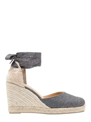 CastaÑer Carina 90mm Espadrilles - Grey