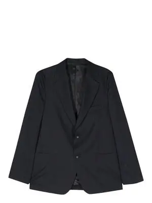 Officine Générale Arthus Wool Blazer - Blue