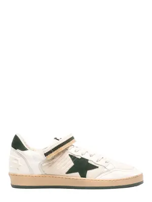 GOLDEN GOOSE Ball Star Leather Sneakers - White