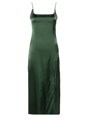 Jacquemus La Robe Notte Slip Dress - Green