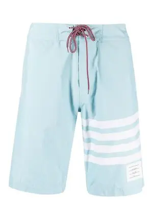 Thom Browne 4-bar Board Shorts - Blue