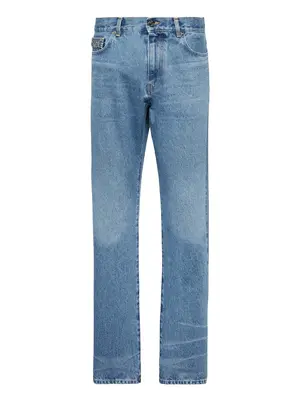 Versace Straight Leg Jeans - Blue