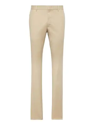 Zegna Cotton-blend Chinos - Beige