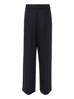 NILI LOTAN Johan Wide-leg Pants - Blue