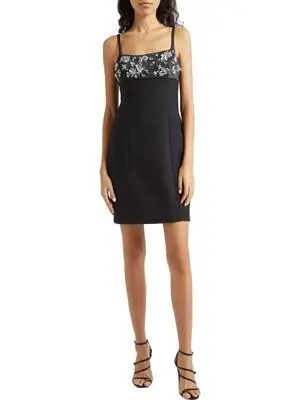 Cinq À Sept Spencer Minidress - Black