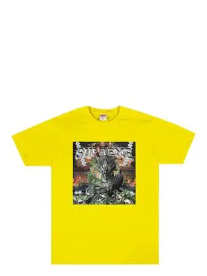Supreme Dragon Tee 'sulfur - Yellow