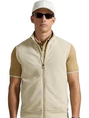 Ralph Lauren Ralph Lauren Quilted Double-Knit Vest Basic Sand