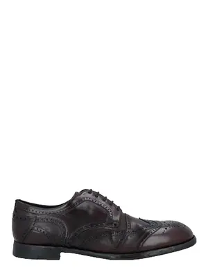 Dolce & Gabbana Leather Brogues - Red