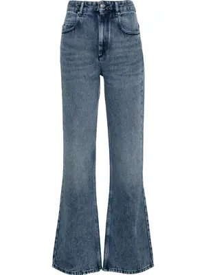 Isabel Marant Belvira High-rise Bootcut Jeans - Blue