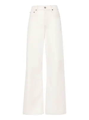 Polo Ralph Lauren High-rise Wide-leg Jeans - Neutrals