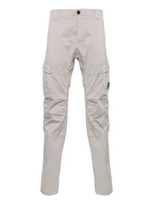 C.P. COMPANY Lens-detail Cargo Trousers - Grey