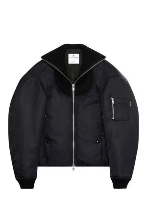 COURREGES Cocoon Bomber Jacket - Black