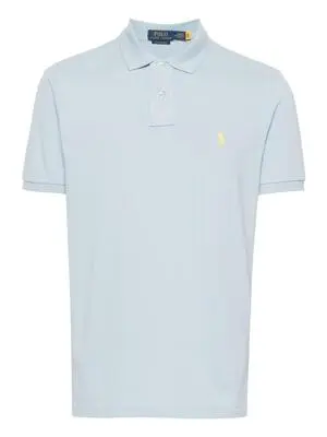 Polo Ralph Lauren Polo Pony-embroidered Polo Shirt - Blue