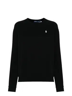 Polo Ralph Lauren Polo Pony Jersey Sweatshirt - Black
