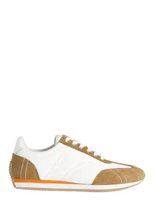 TOTEME Sport Sneakers - White,tan