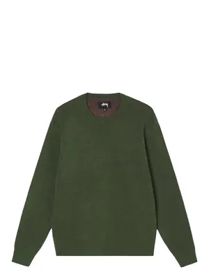 StÜssy Paisley Crewneck Sweater - Green