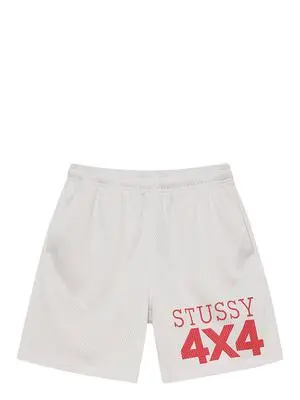StÜssy 4x4 Mesh Short - Cream