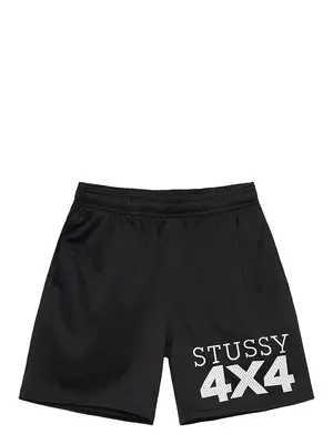 StÜssy 4x4 Mesh Short - Black