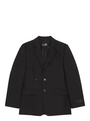 MAISON MARGIELA Notch-lapel Single-breasted Blazer - Black