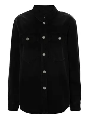 Isabel Marant Talbot Denim Shirt - Black