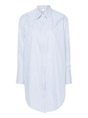 VICTORIA BECKHAM Victoria Beckham Striped Organic Cotton Shirt