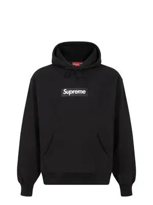Supreme Cotton Hoodie Black