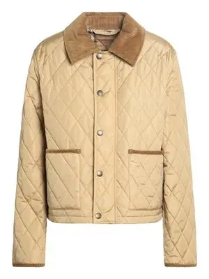 Burberry Burberry Quilted Jacket Brown