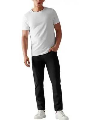RHONE Commuter Slim Fit Five-pocket Pants - Black