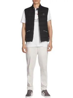 Moncler Gallienne Down Zip Vest - Black
