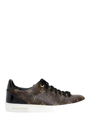 LOUIS VUITTON Frontrow Monogram Sneakers - Brown