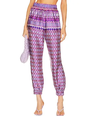 Misa Noomi Pants - Violet Geo