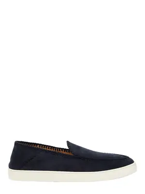 Giorgio Armani Giorgio Armani Galleria 3 Suede Loafers Blue