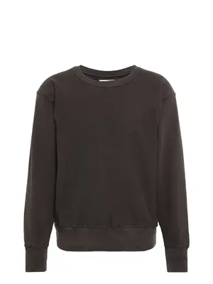 LES TIEN Cotton Jersey Sweatshirt - Grey