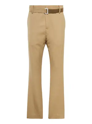 Sacai Straight Pants - Beige